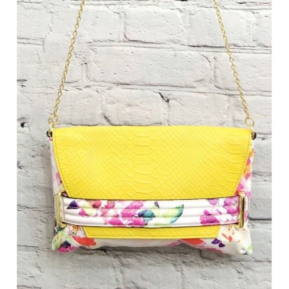 Sam & Libby | Bags | Sam And Libby Envelope Purse Crossbody Bag Floral ...